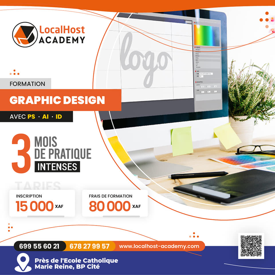 Formation en Graphic Design - LocalHost Academy - Centre de Formation ...