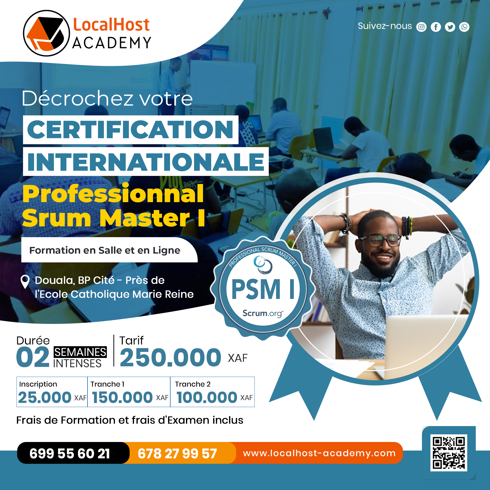 Accueil - LocalHost Academy - Centre de Formation aux Métiers du Digital