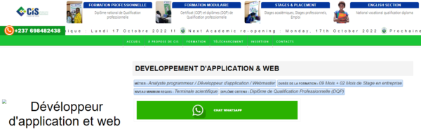 Meilleurs centres de formation en développement mobile à Douala