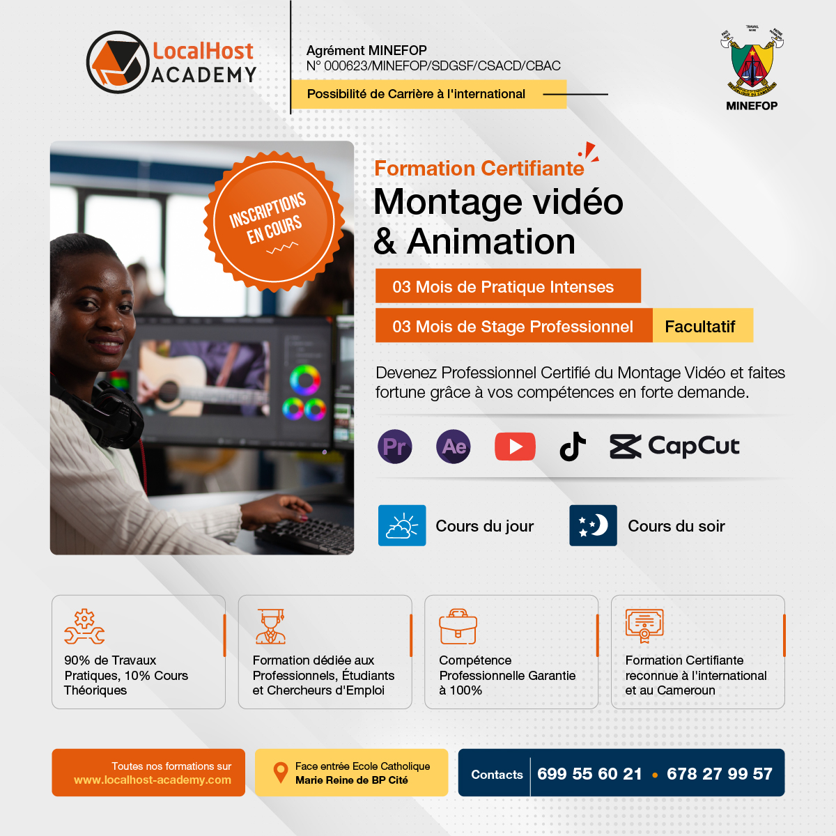 TOP 5 des Meilleures Formations en Informatique au Cameroun - LocalHost ...